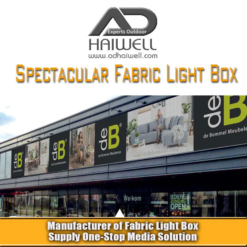 LED Back-Lit Fabric Printing | Tension Fabric Light Boxes | Adhaiwell