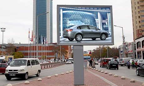 Digital Scrolling Megaboard LED Light Box Billboard | Adhaiwell