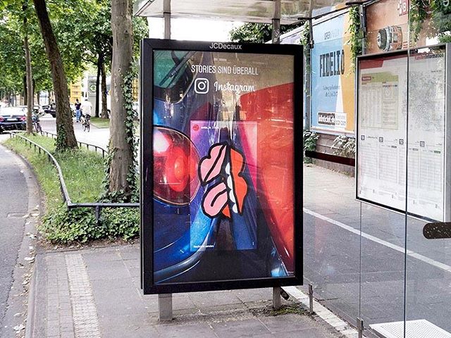 Street Furniture of OOH advertising from JCDecaux