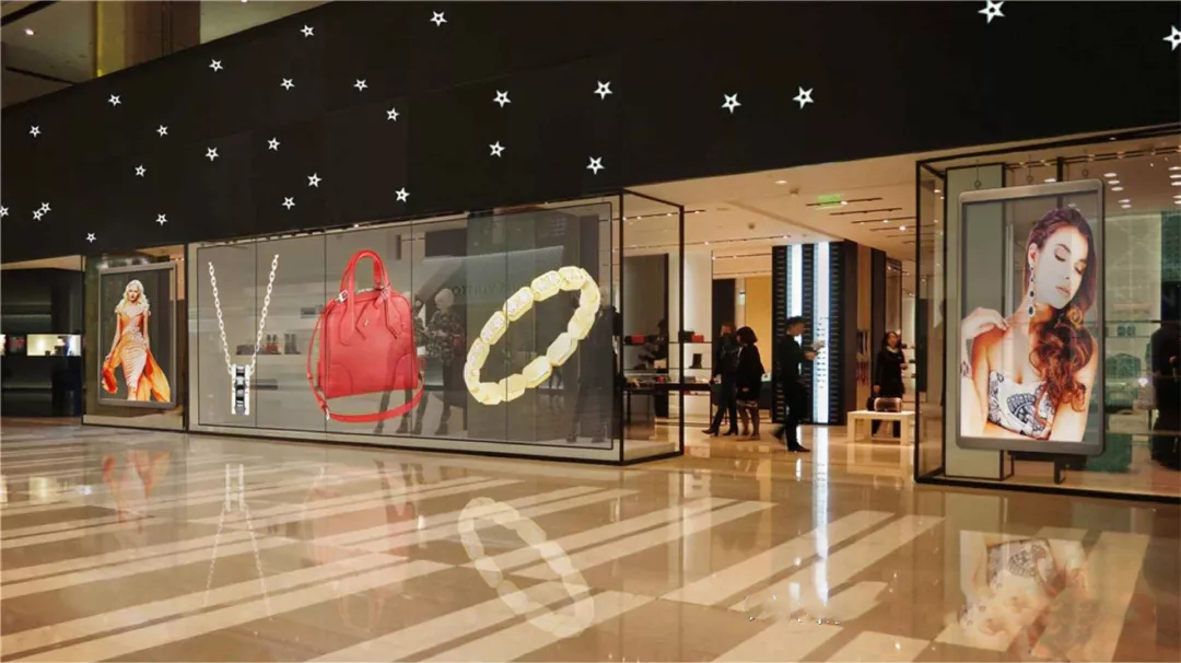 Large Glass Window Transparent LED Poster Display - Adhaiwell