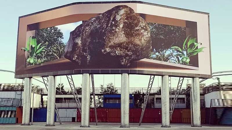 How to Make and Design 3D LED Screen Display Video | Adhaiwell