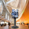 CubeVisionLED: A 360-Degree Rotating LED Display | Adhaiwell