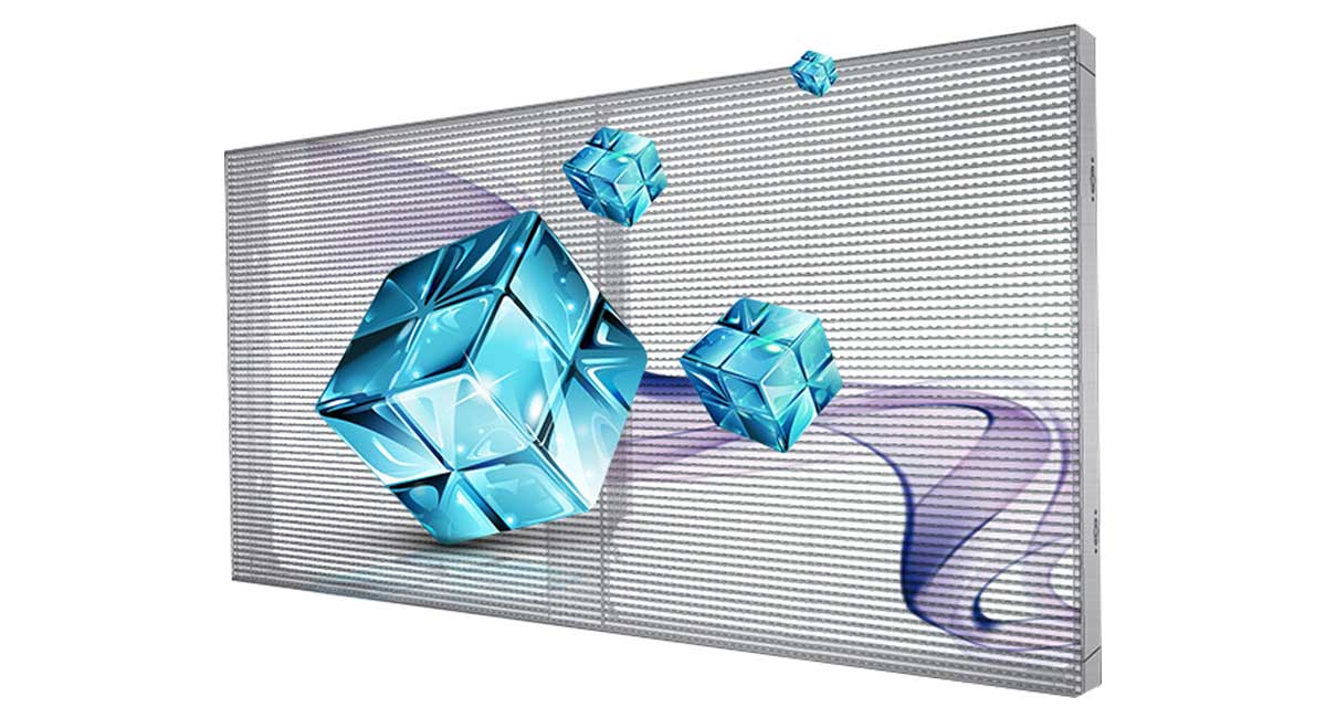 Building Walls | Glass Curtain Wall |Transparent LED Video Hologram Screen