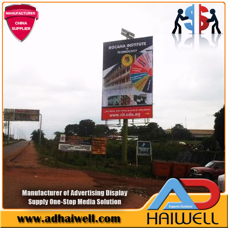 Solar Power Outdoor LED Advertising Billboard | Adhaiwell
