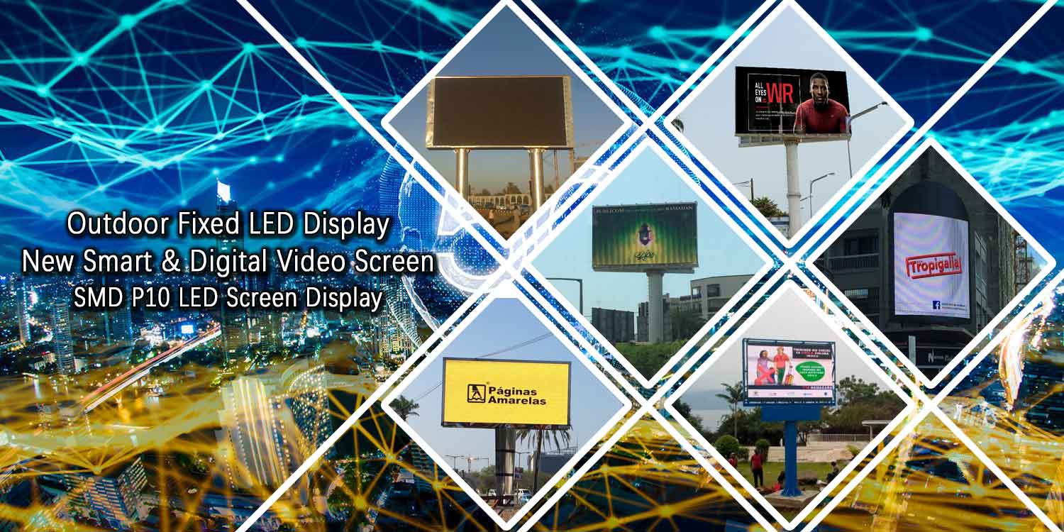 Outdoor Fixed LED Display Cabinet | Regular LED Screen | Adhaiwell